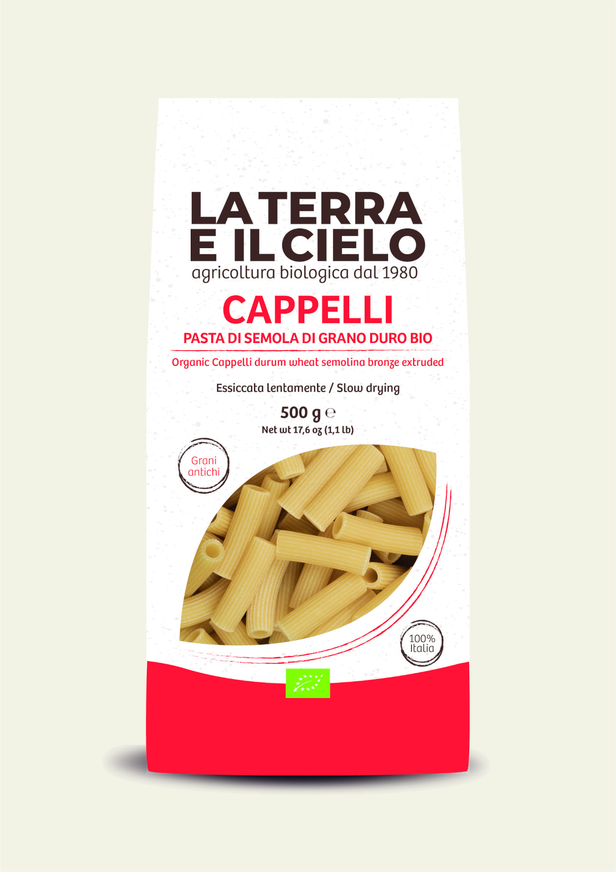 Pasta 100% Senatore Cappelli bio - La Terra e il Cielo
